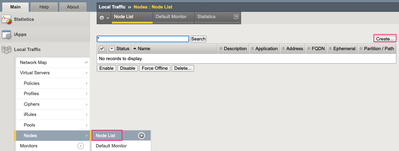 【BIG-IP LTM】負荷分散の基本設定と動作確認（Node、Pool、VirtualServer）Version: 16.1.2 ...